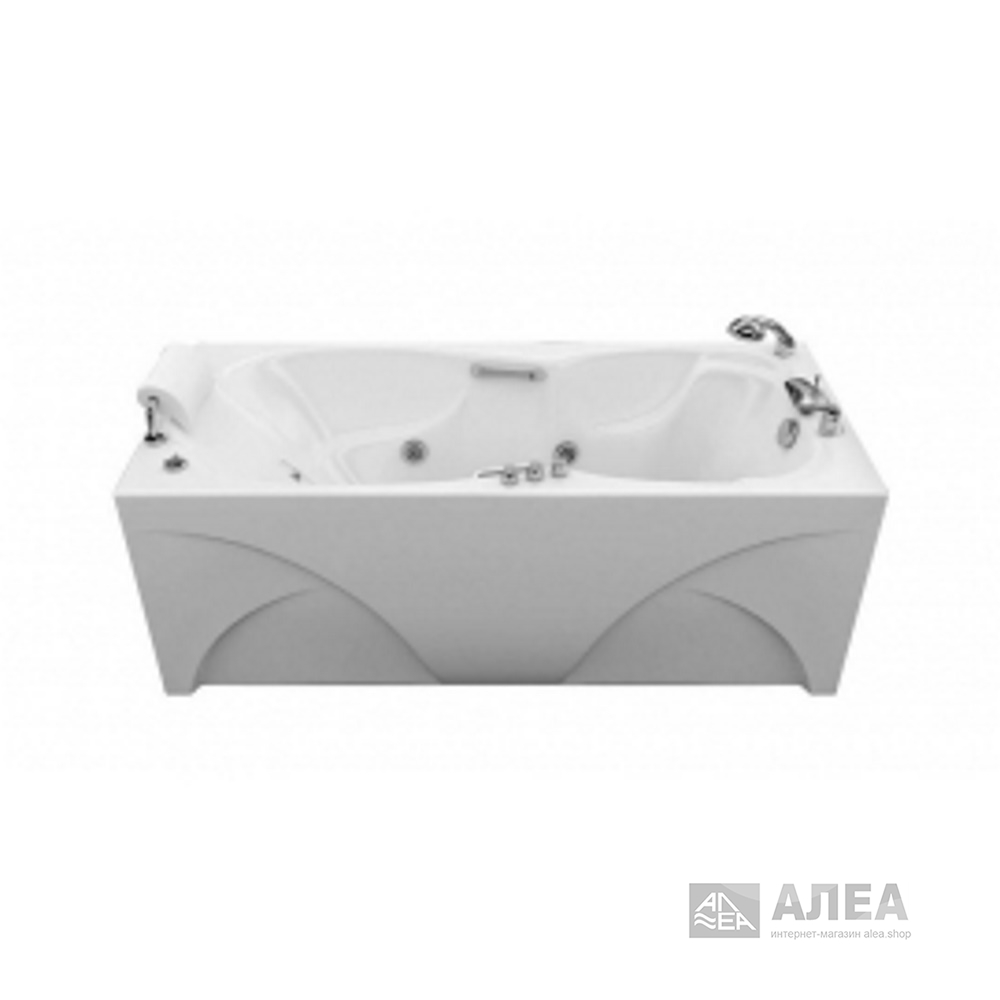 Ванна акриловая 180*80 тритон цезарь/каркас/экран/сифон (+гидро+1спина ...